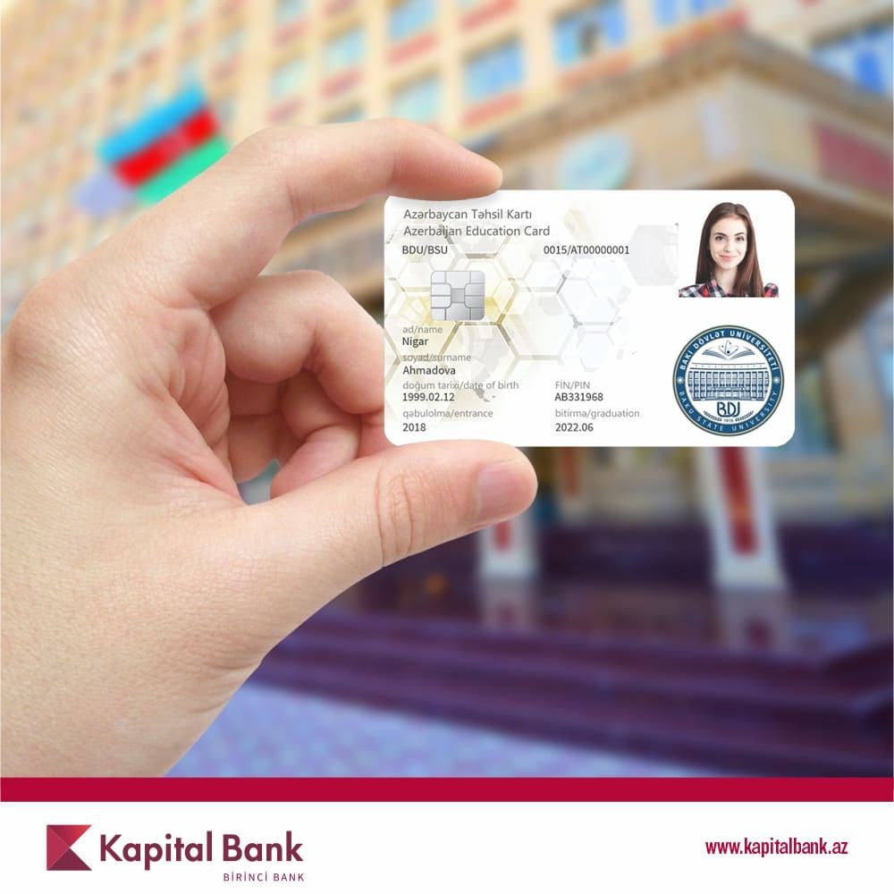 BDU tələbələrinə "Smart tələbə kartı" təqdim edildi | Vergi.Az