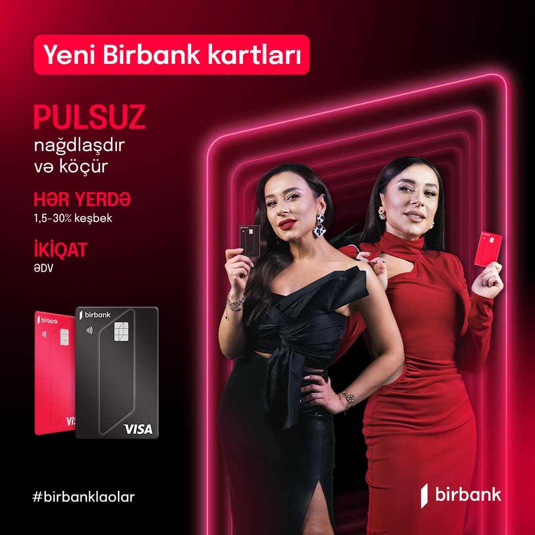Sevdiyiniz BirKart indi Birbank kartı oldu! | Vergi.Az